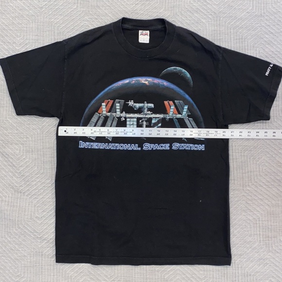 Vintage | Shirts | Vintage Pratt Whitney International Space Station T ...